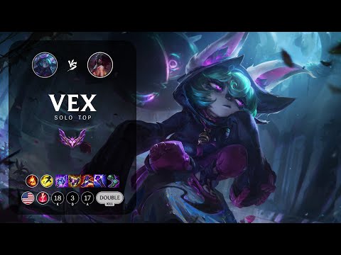Vex Top vs Akali - NA Master Patch 12.23