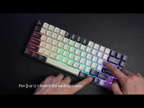 RedThunder K84 Wireless Gaming Keyboard and Mouse Combo, RGB Backlit Rechargeable Battery