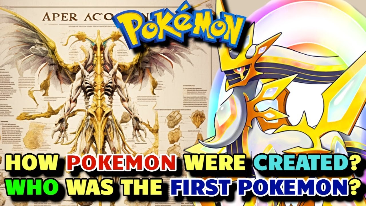 How Pokemon Were Created And Who Was The First Pokemon? Explored