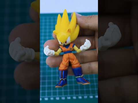 Fusione a sonic con Goku !!!!!!#sonic3lapelicula #dragonball #gokufusion