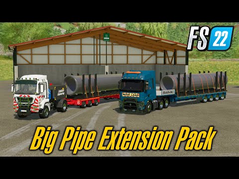 Steam Community :: Video :: FS22 Game Extension 🚧 Big Pipe Pack 🚧 ...