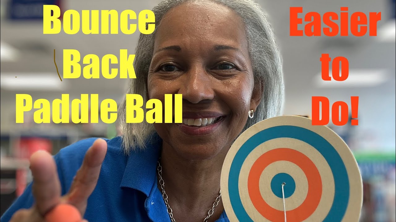 How to Play Bounce Back Paddle Ball Tutorial II | Easier & Fun