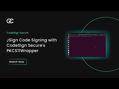 JSign Code Signing with CodeSign Secure's PKCS11Wrapper | CodeSign Secure