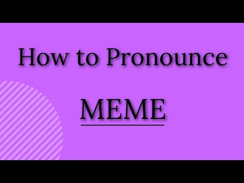 How to Pronounce MEME | Speaking Skills | #Shorts