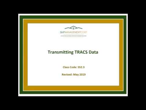 Transmitting TRACS Data