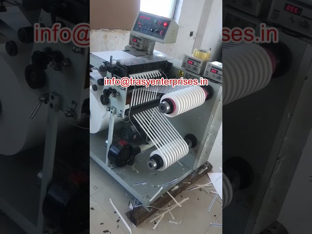 Slitting Machine - Straw Paper Slitting Machine Manufacturer from Mumbai