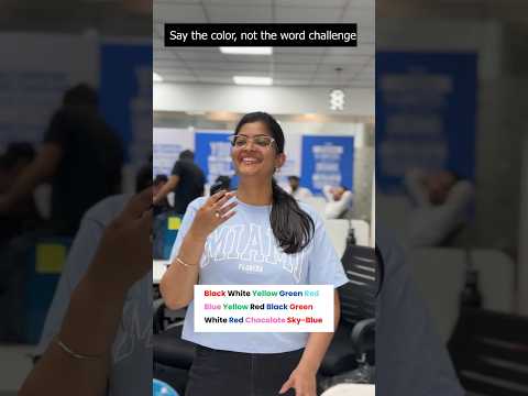 Say the Color not the Words Office Funny Game | Corporate Funny Reel | IT Company Work Life