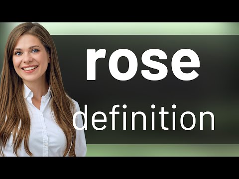 Rose | what is ROSE definition