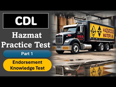 CDL Hazmat Practice Test 2024 – Master the Hazardous Material Endorsement Exam for All States