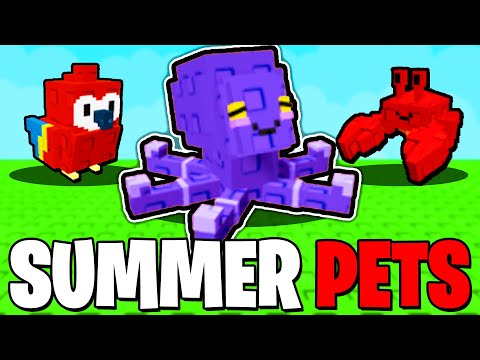 ALL NEW PETS In SUMMER UPDATE! Grow A Garden Roblox