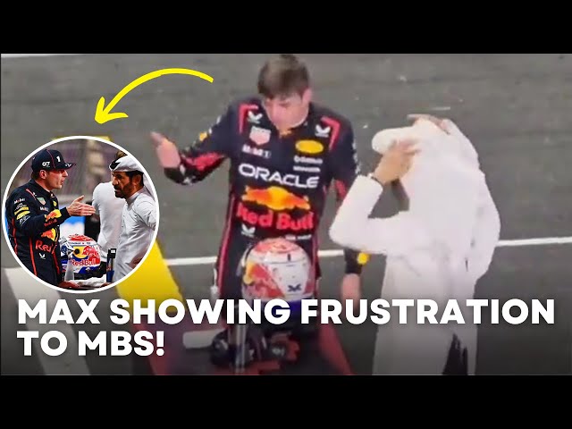 Watch: FIA president walking up to Max Verstappen before the Red Bull ...
