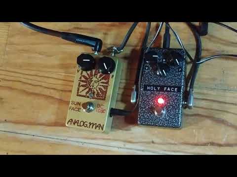 BC108C High Gain Analog Sun Fuzz Face Clone | Reverb