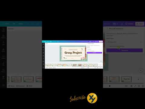How to Download Templates in Canva as Microsoft PowerPoint Presentations #shorts #shortsvideo