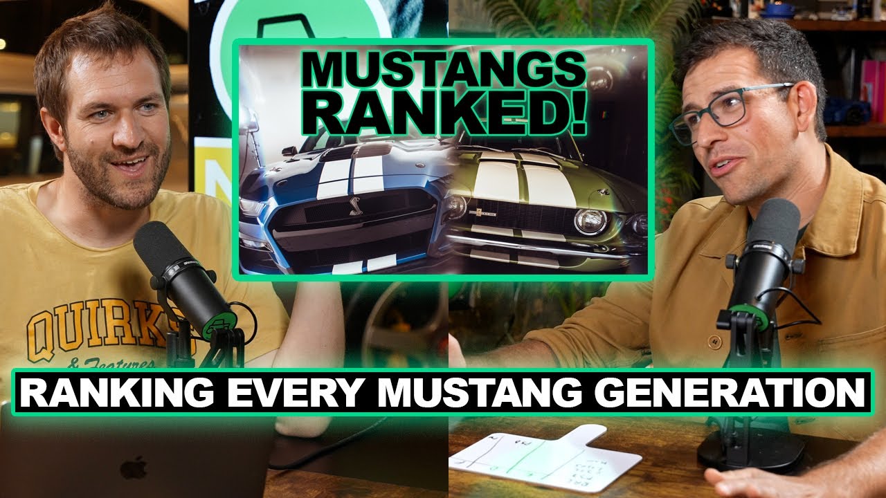 Every Generation of Ford Mustang Ranked by Doug DeMuro