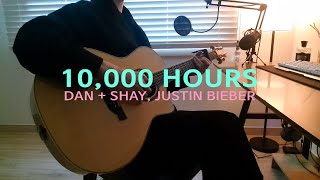 Dan + Shay, Justin Bieber - 10,000 Hours (핑거스타일Fingerstyle) by Gyeongmin نوتة