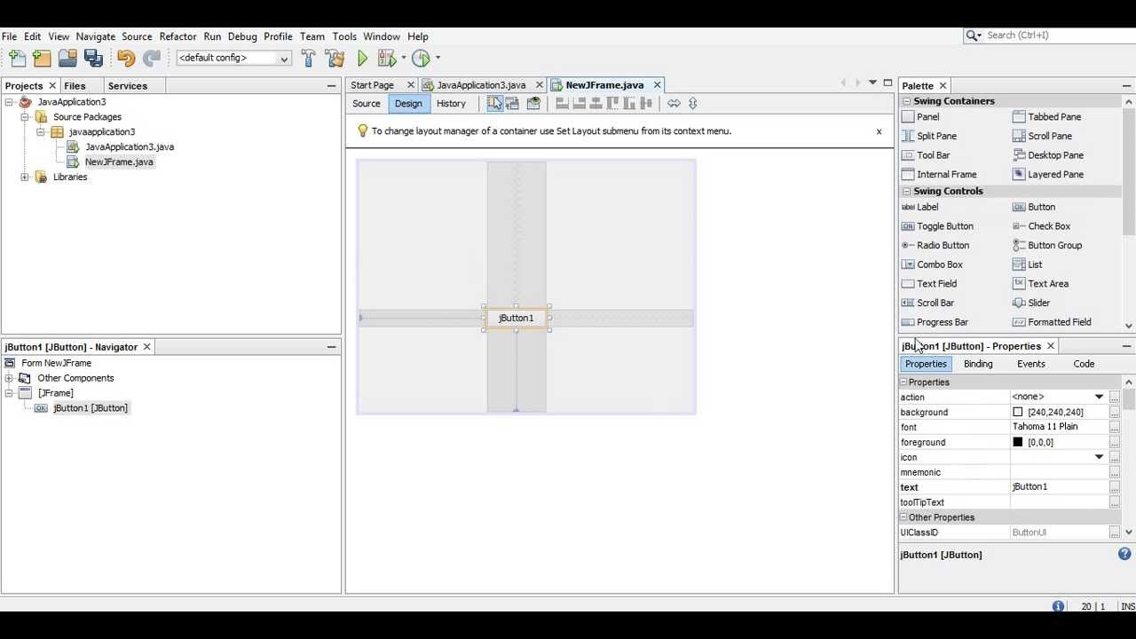 [ Solution ] Can't find Java desktop application in Netbeans