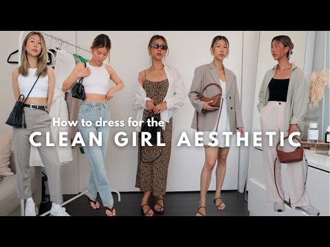 Clean Girl Aesthetic Outfit Ideas | Easy and Minimal Style