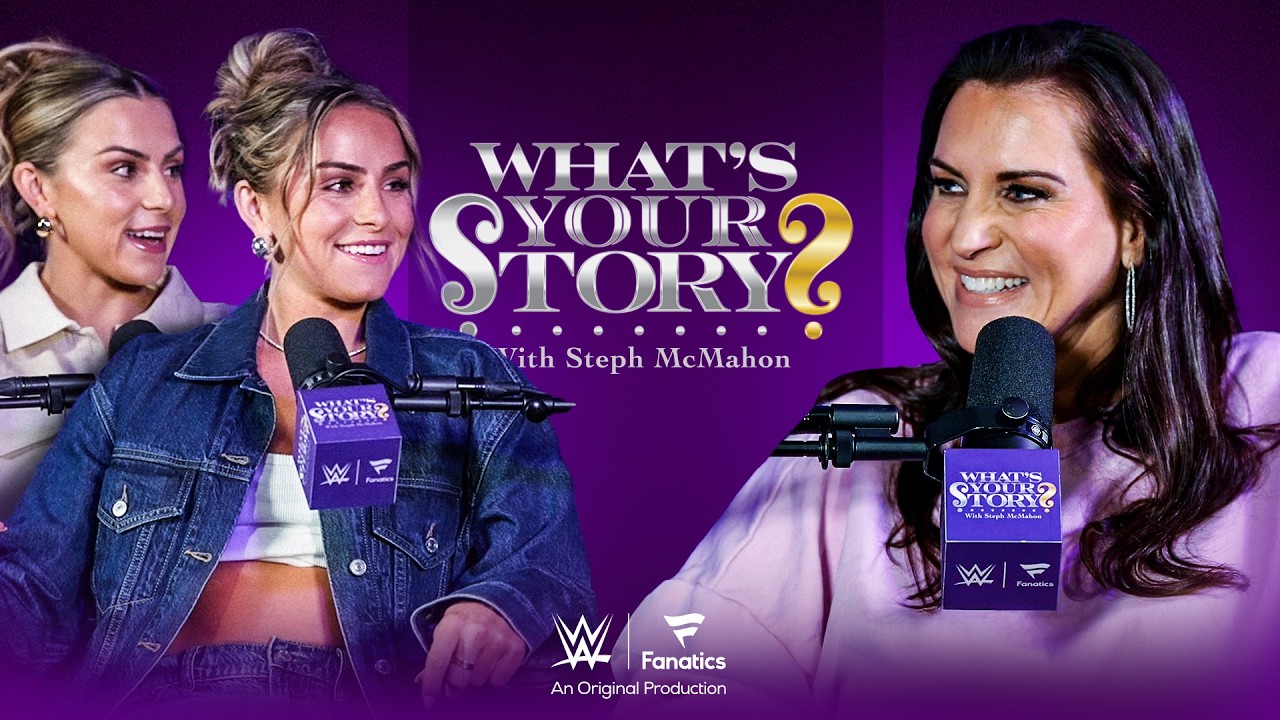Cavinder Twins talk WWE training, Bellas & meeting Triple H | What's Your Story? With Steph McMahon