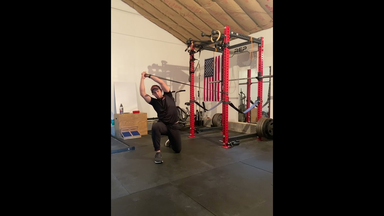 Half Kneeling Banded Side Bend