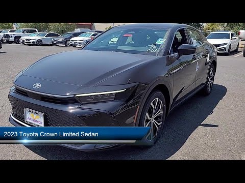 2023 Toyota Crown Limited Sedan Napa Vallejo Fairfield Petaluma Santa Rosa