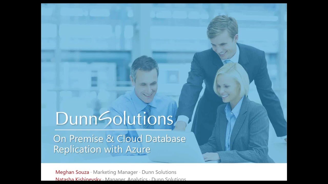 On Premise and Cloud Database Replication with Azure