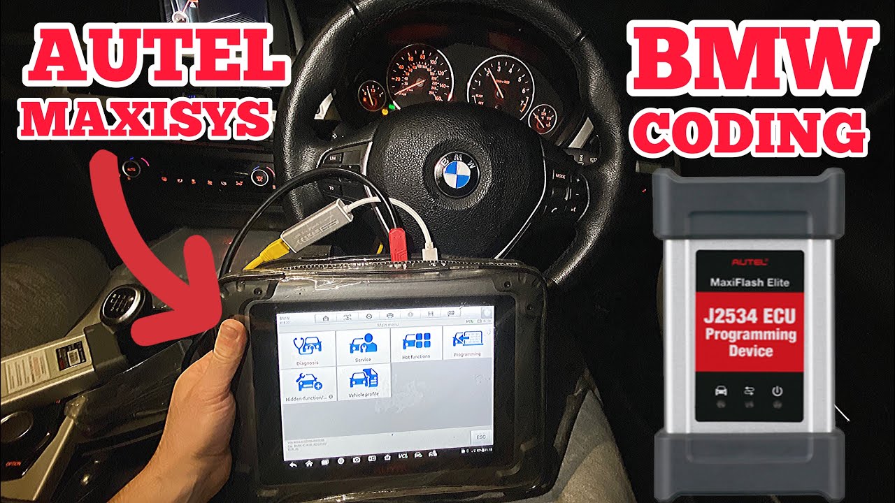 2025 HOW TO CODE BMW Using AUTEL MAXISYS