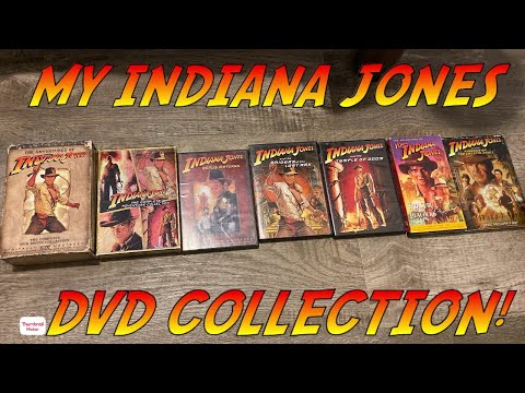 MY INDIANA JONES DVD COLLECTION!