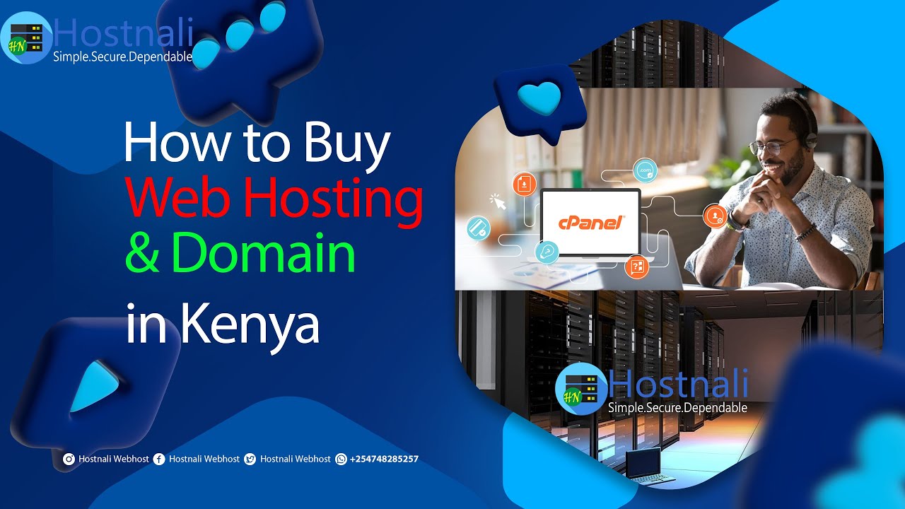 How to Buy Web Hosting- How to get Web Hosting in Kenya | cost of hosting and domain registration
