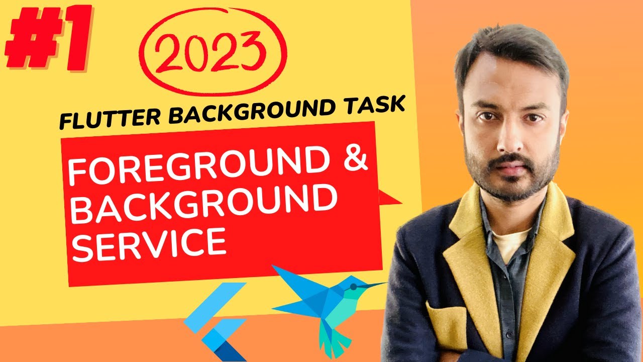Flutter Background Services and Foreground Service Tutorial part 1