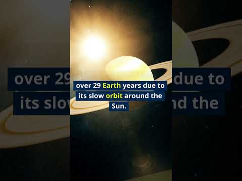 Interesting Facts 😊 about Saturn Planet ✨ , Part 4 🌈