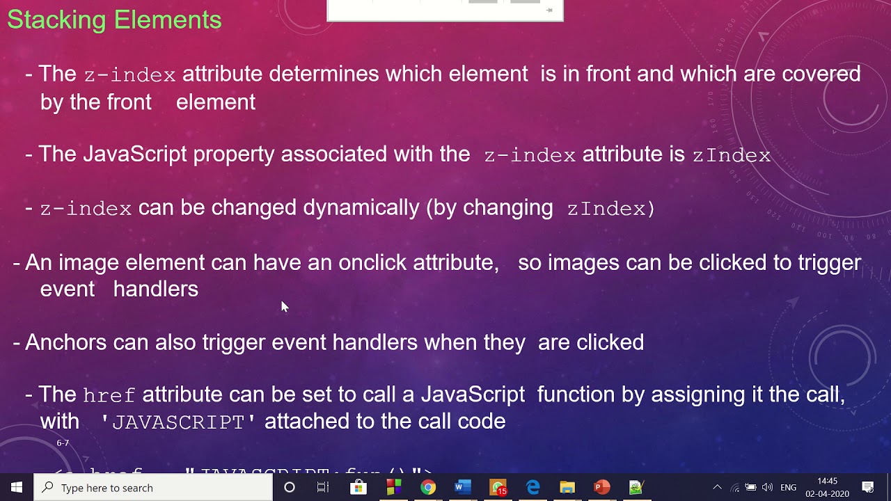 Dynamic Documents  with Java Script2