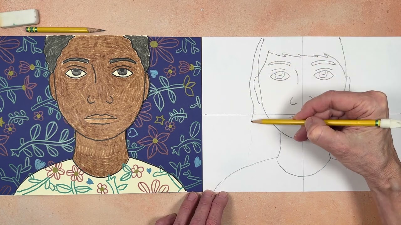 Kehinde Wiley Art Project for Kids