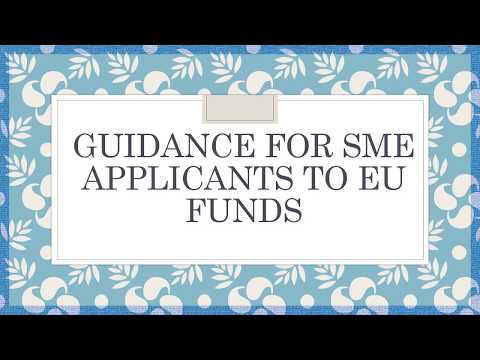 SME Guidance for EU Funds