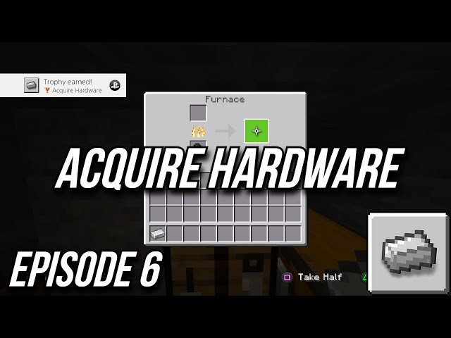 Minecraft Achievement Guide: Acquire Hardware