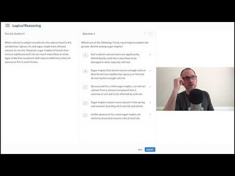 LSAT Logical Reasoning | PrepTest 65, Section 4, Question 1