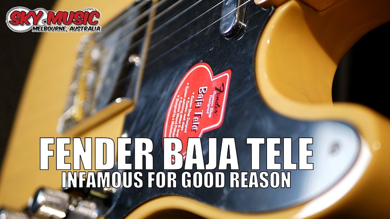 The 2018 Fender Baja Telecaster - It's Infamous for a Reason!