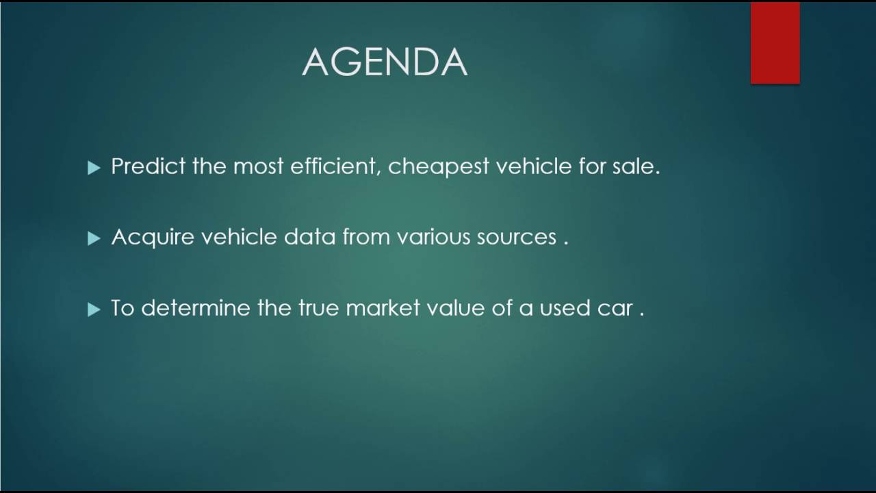 CS594 - Car Data Analysis