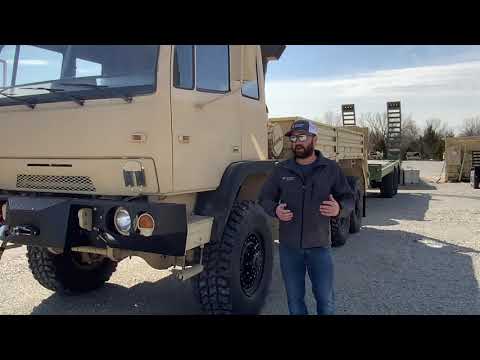Gary's M1084A1 With Highway Gears and Globe Trailer!