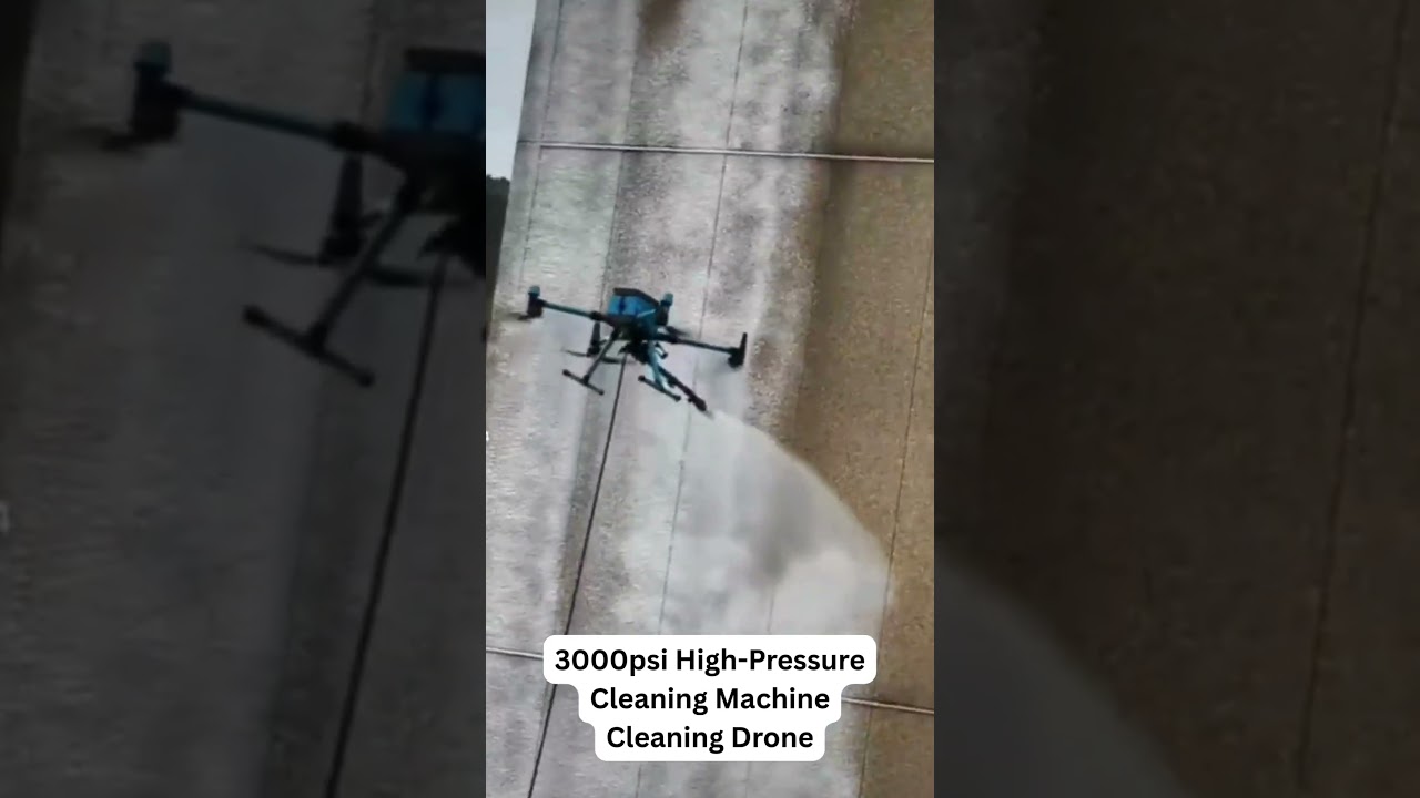 This Drone Cleans Walls Like Magic! 😲