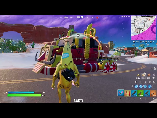 Where does Santa Spawn in Fortnite WinterFest 2021