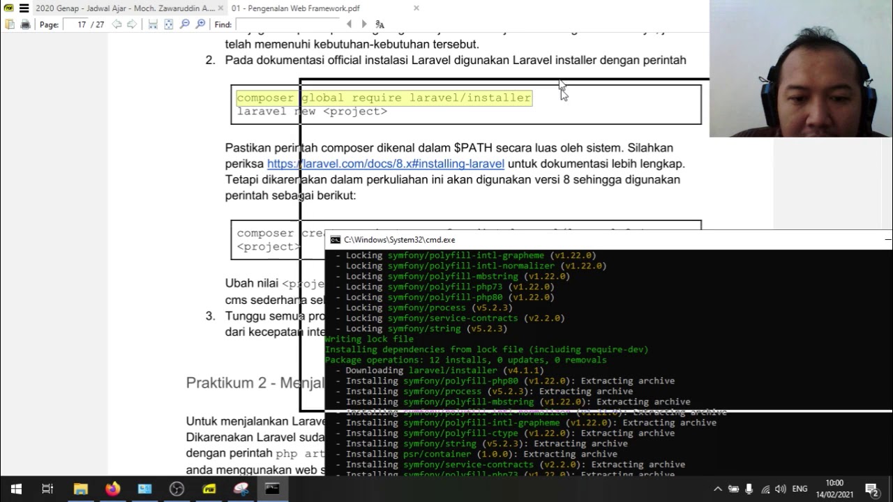 Pemrograman Web Lanjut - 01. Pengenalan Web Framework