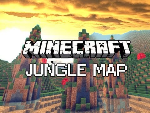 Jungle Map - Custom Terrain Minecraft Map