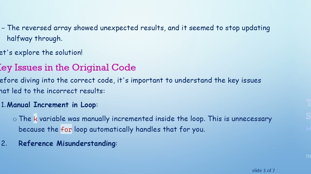 How to Reverse an Array in Python without Built-in Functions