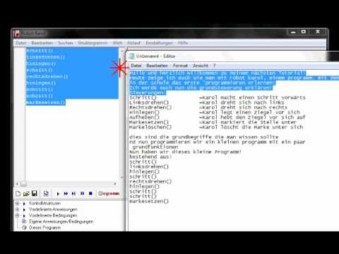 Robot Karol Tutorial (1)