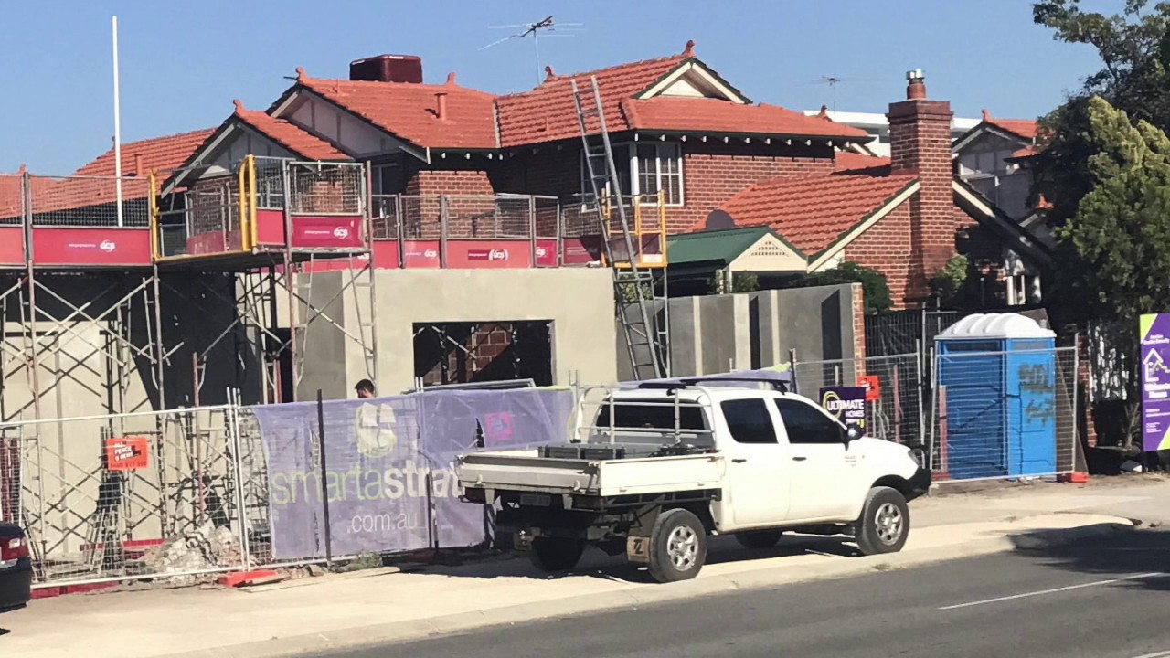 Current Development - One of our projects under construction in Mt Lawley
