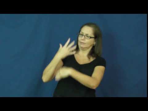 American Sign Language ASL Video Dictionary - chip on your shoulder