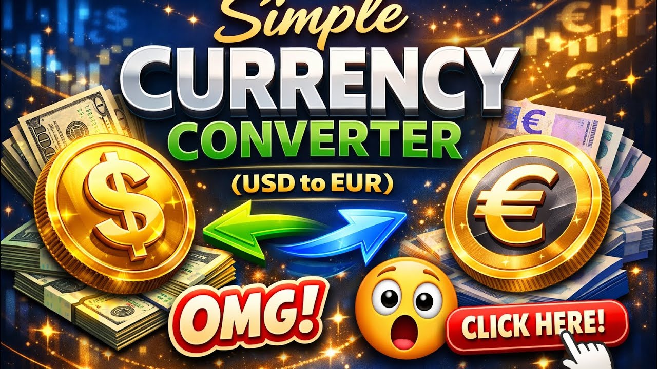 Build a Simple Currency Converter in Java 💱 | USD to EUR (Beginner Friendly)