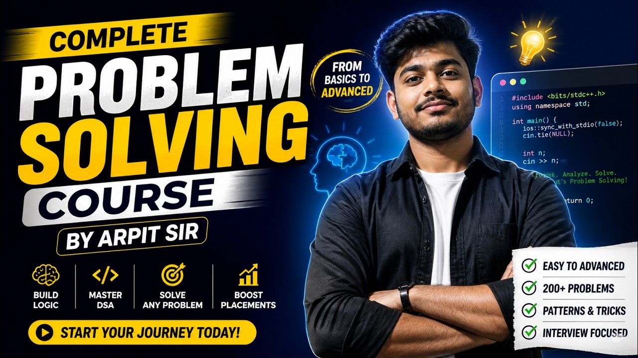 Problem Solving Training Course - Day 1