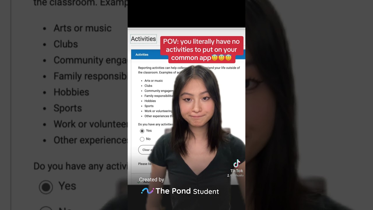 College Application Tips 2023: CommonApp Activities Hack!