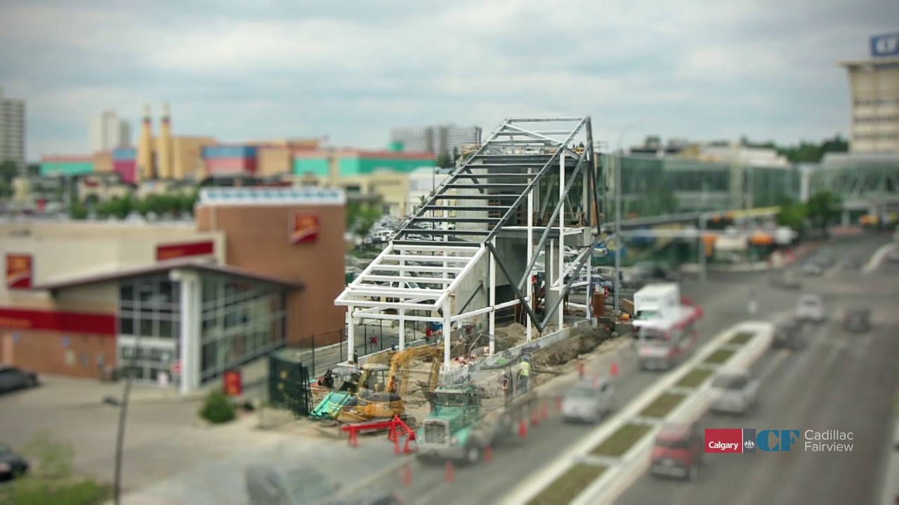 CF Chinook Centre - MacLeod Trail Pedestrian Overpass